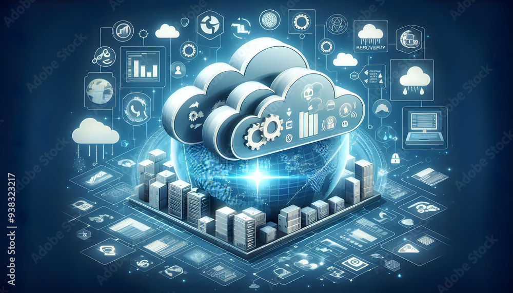 Photo realistic as Cloud computing disaster recovery with recovery ... Photo realistic as Cloud computing disaster recovery with recovery ...