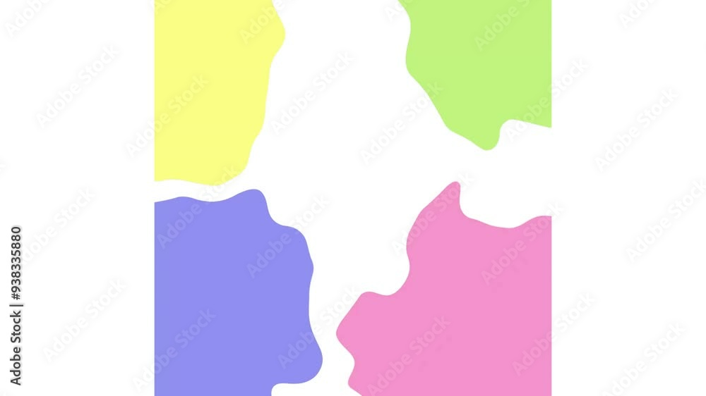 Transition overlay, transition animation looping video, unique cartoon ...