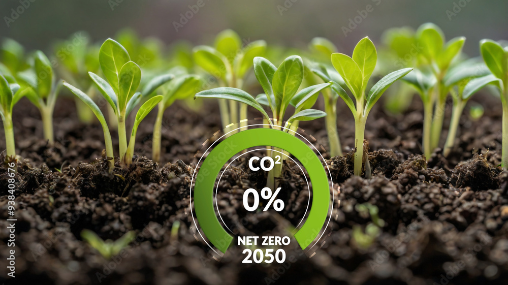 Net Zero Emissions 2050 Countdown Animation Net zero , carbon neutral ...
