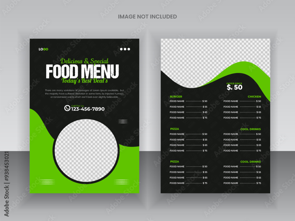 Spicy Delicious Restaurant Food Menu Design appetizer Template healthy ...