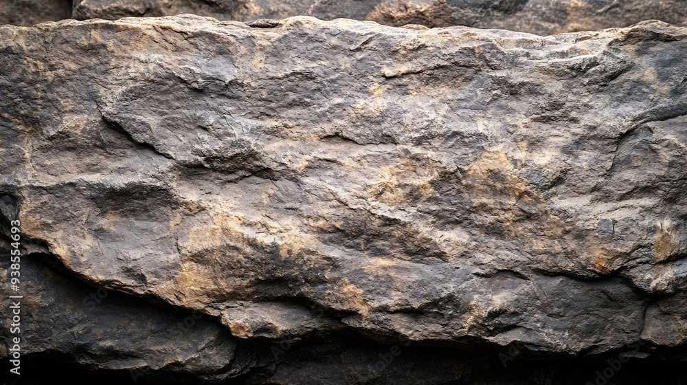 A Section of Rock for a Product Display Showing the Bright Side of a ...