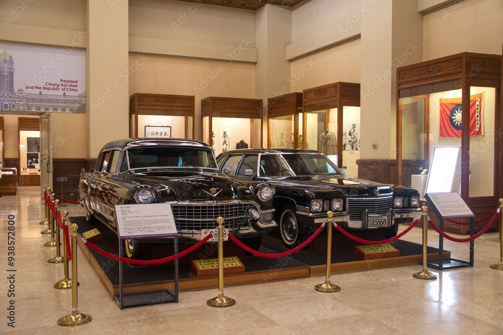 Vintage presidential limousine of former ROC president Chiang Kai-Shek ...