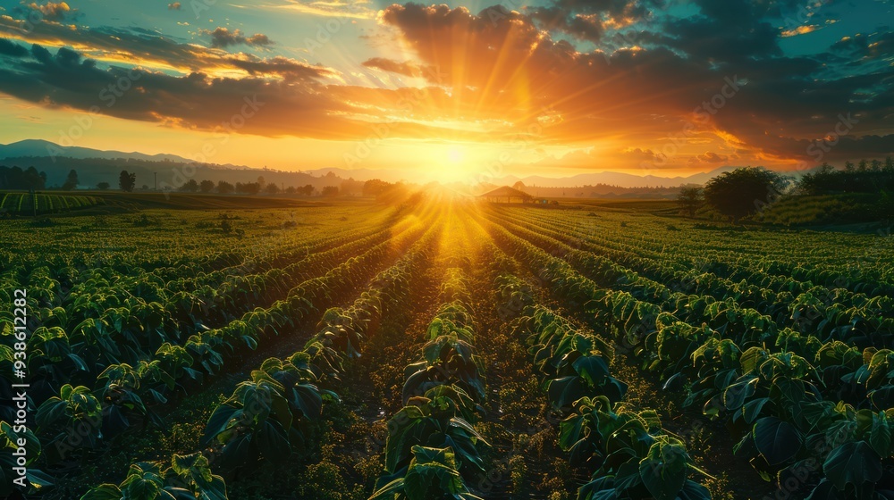 Solar Cells in a Sustainable Solar Farm: Harnessing Clean, Renewable ...