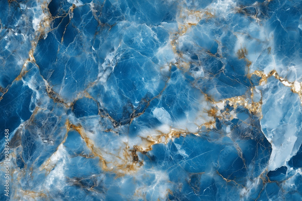 High Gloss Blue Color Marble Texture With High Resolution Granite ...