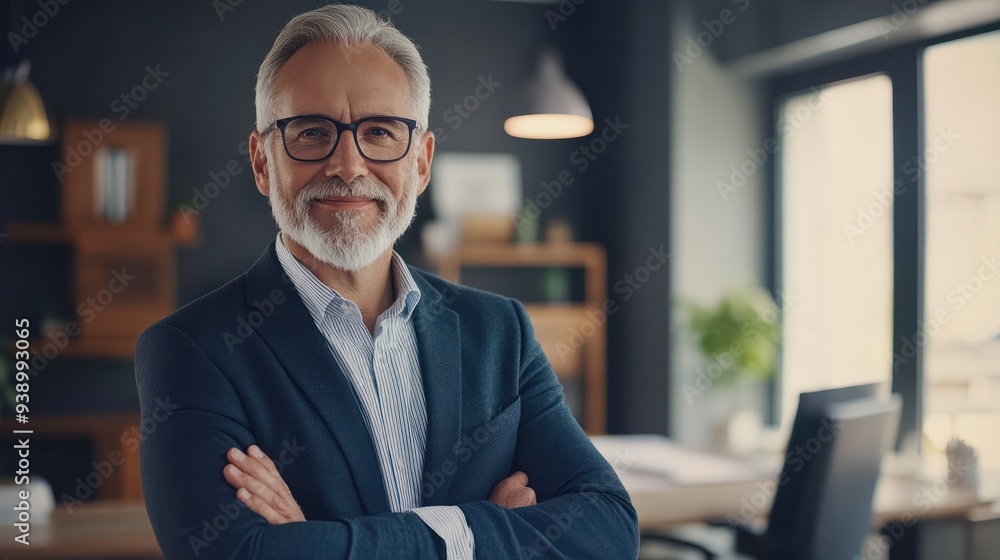mature 50 year old confident professional manager, confident ...