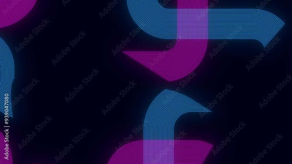 Vintage Striped Backgrounds, Loop Samples, Retro Colors from the 1970s ...