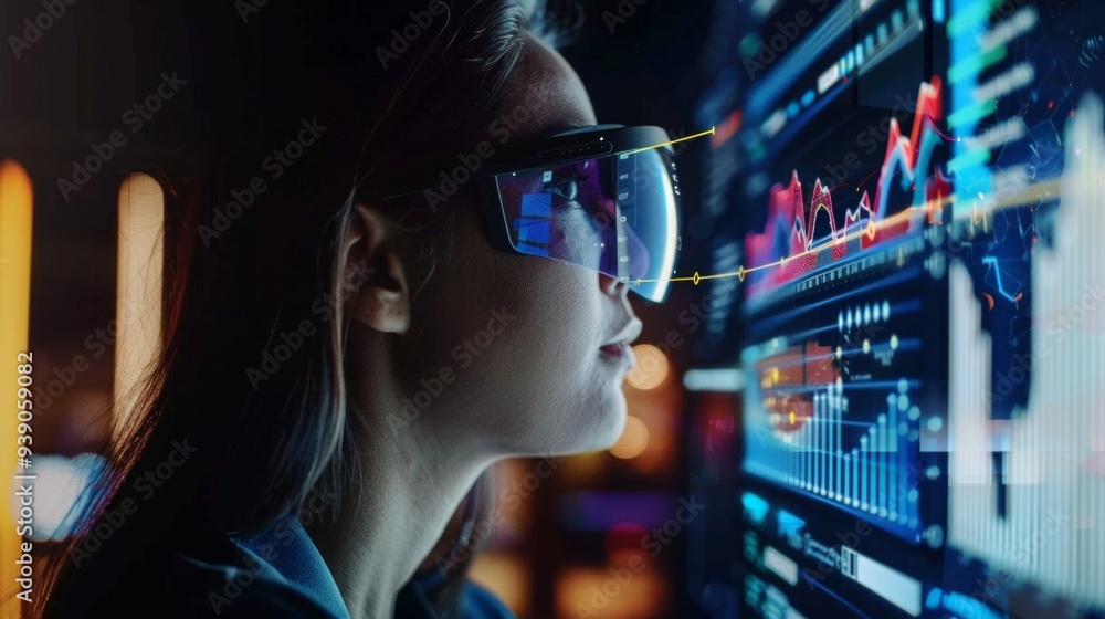 Imagine a scenario where financial analysts use augmented reality (AR ...