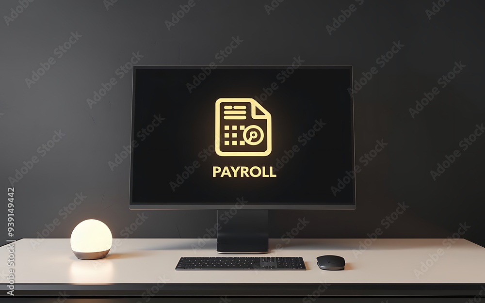 Payroll technology concept, integrated smart solutions for efficient ...