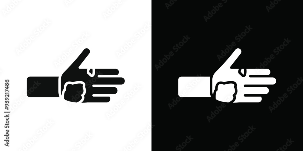 mottled skin icon Black line art vector logo set Stock Vector | Adobe Stock
