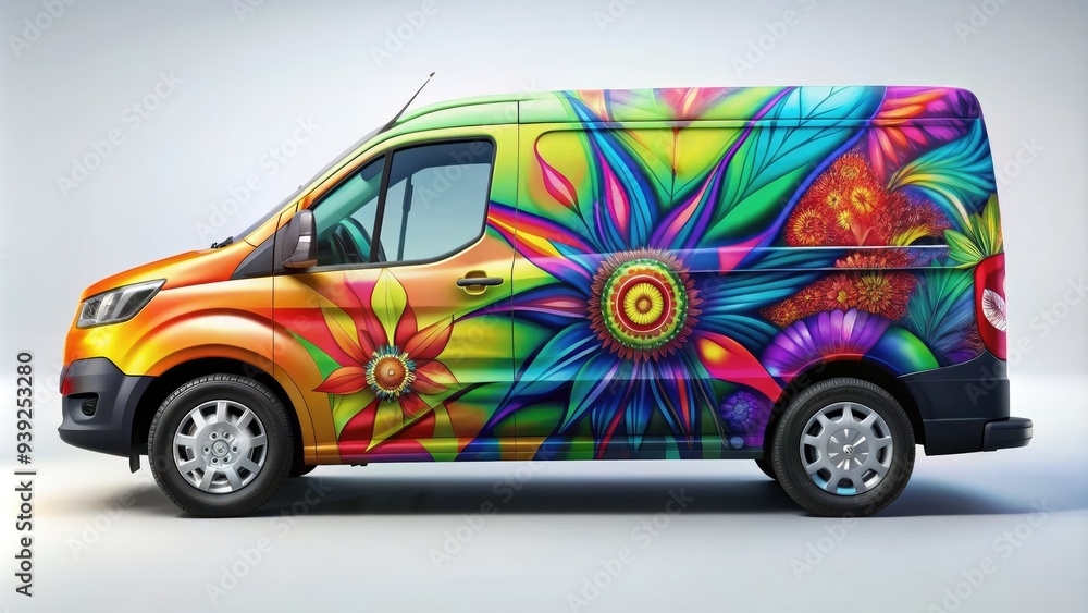 Vibrant Vehicle Transformed With Eye-Catching And Customizable Exterior ...