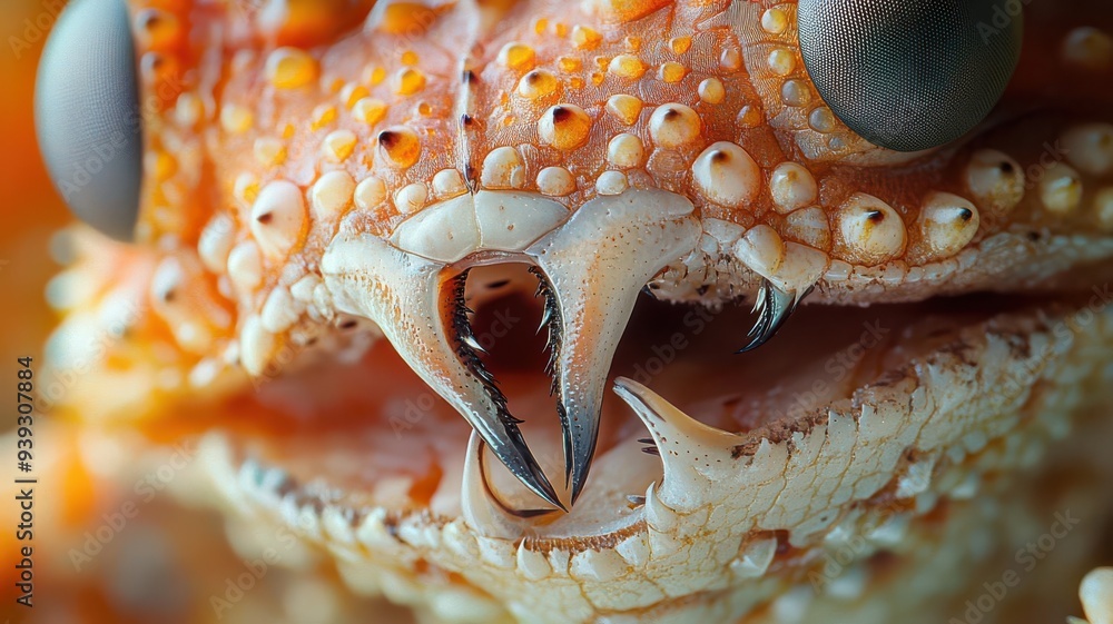 Detailed closeup of a Scale Insect s mouthparts, focusing on the ...