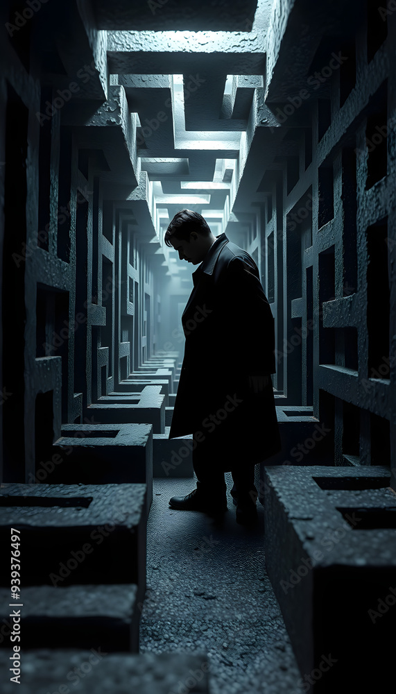 Paranoia schizophrenia psychopath and mental health disorders labyrinth ...