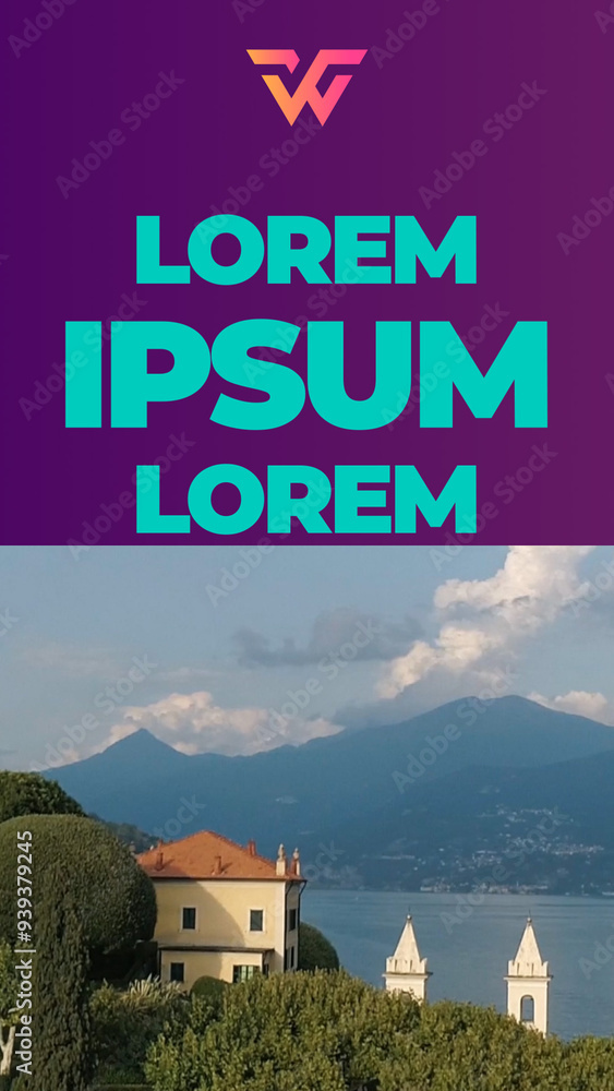 Big Text Fast Vertical Slideshow 204 Stock Template | Adobe Stock