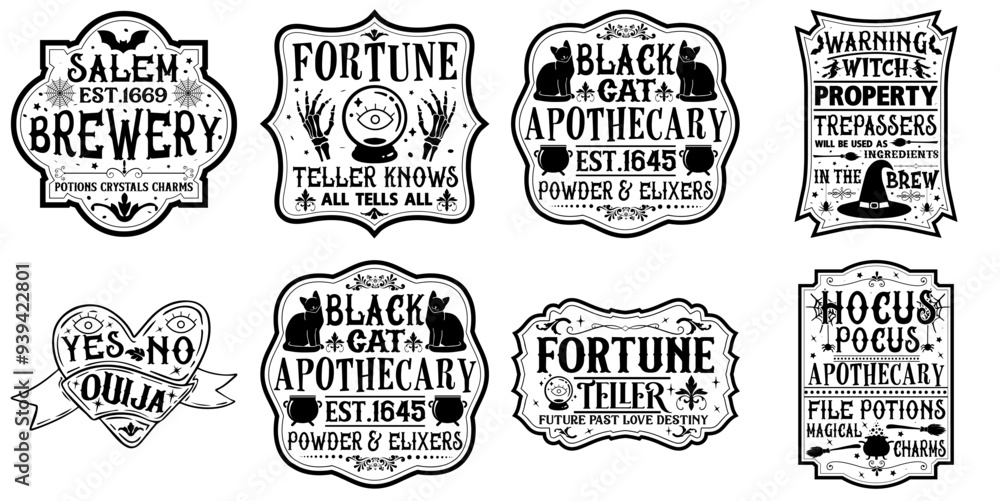 Simple Vintage Limited Edition Inscriptions, Calligraphic Lettering Set ...