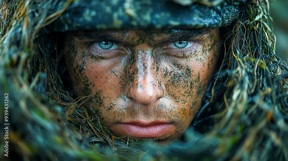 Mastering Camouflage: Soldier Blending Seamlessly with Advanced ...