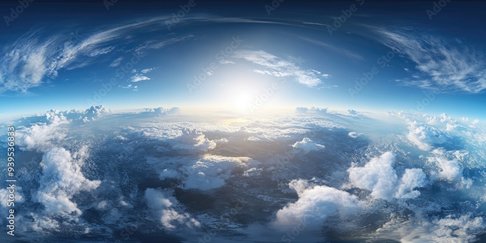 HDRI Earth: 360 Panoramic Projection of Earth's Landscape and Nature ...