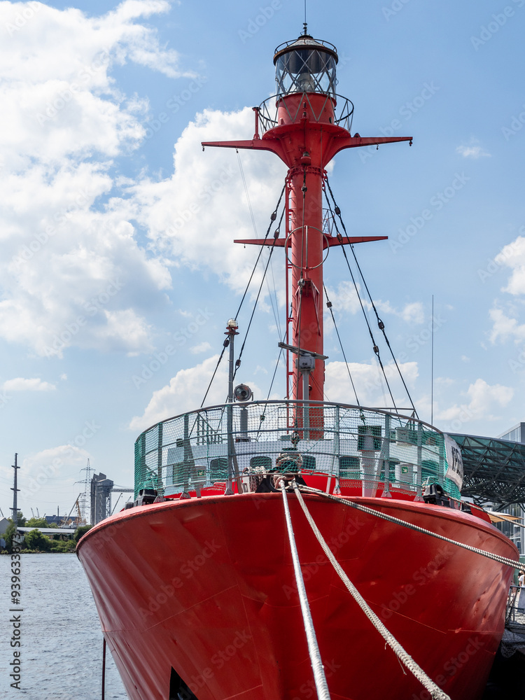 Kaliningrad, Russia - June 15, 2024: red ship in Museum of the World ...