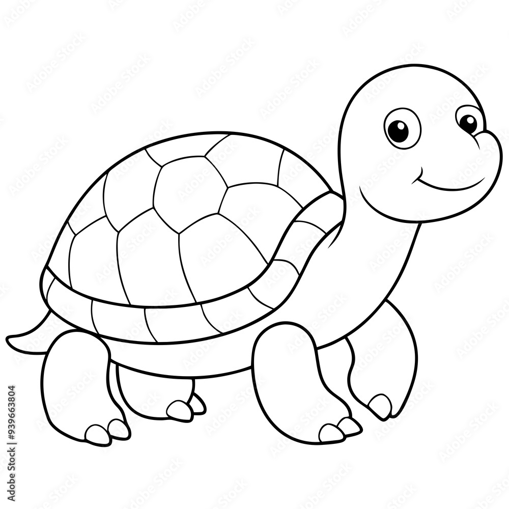 turtle coloring page, sea turtle, turtle outline, cartoon turtle ...