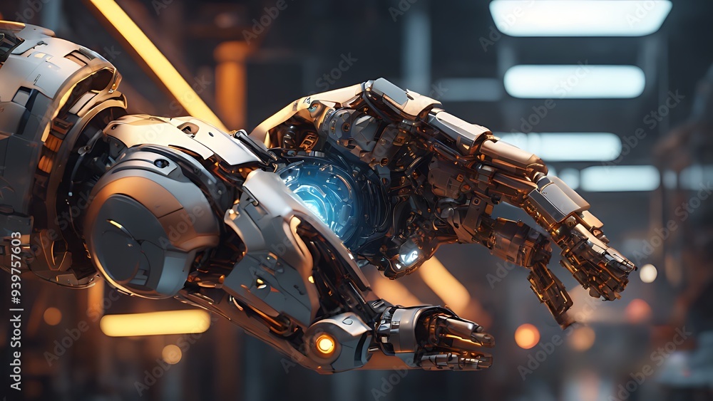 The power of artificial intelligent mechanical prosthetic arms that can ...