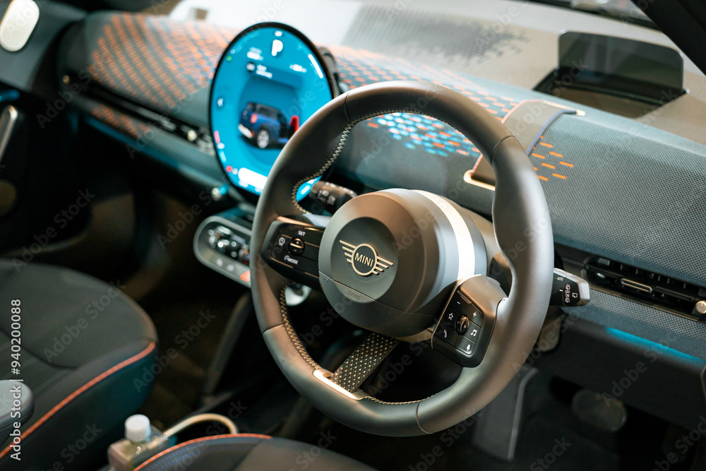 Interior of the new ELECTRIC MINI ACEMAN. inside of the Mini aceman ...
