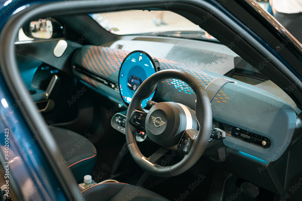 Interior of the new ELECTRIC MINI ACEMAN. inside of the Mini aceman ...