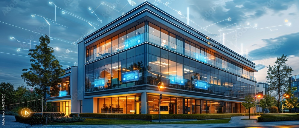 Advanced Smart Building Management System Control Panel Technology ...