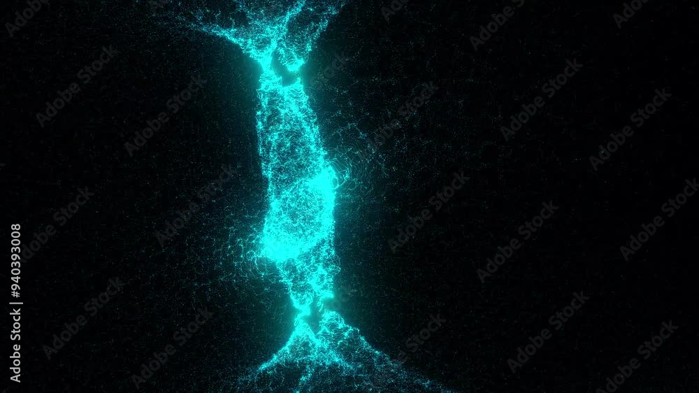 Wispy smoke in motion inside sphere. perfect for logos and overlay ...