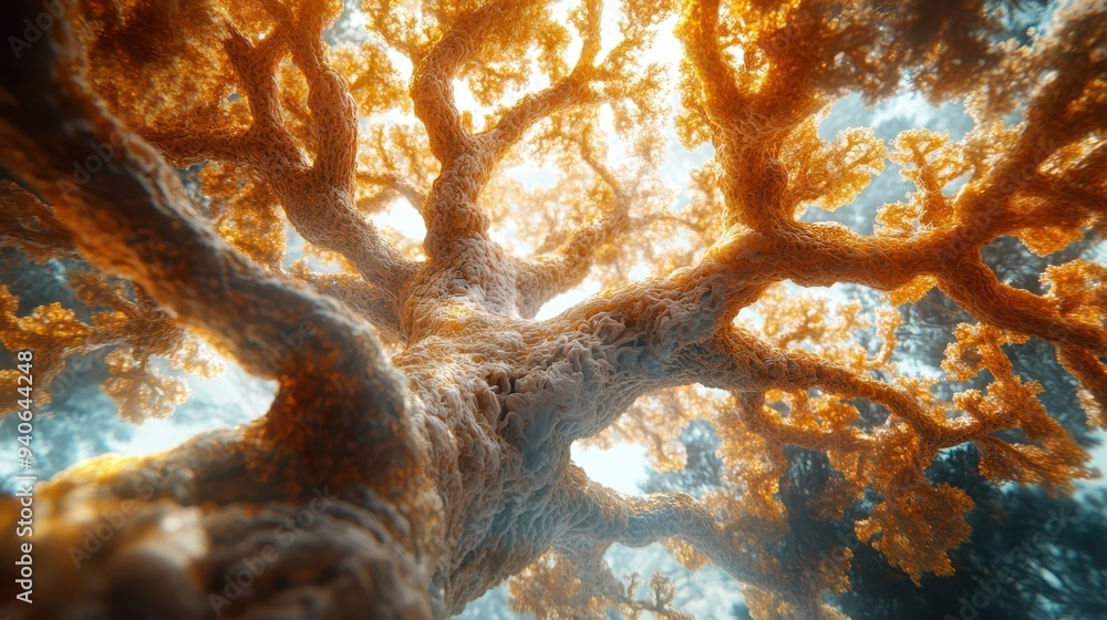 Intricate Bronchial Tree Anatomy: Detailed Airway Structures with ...