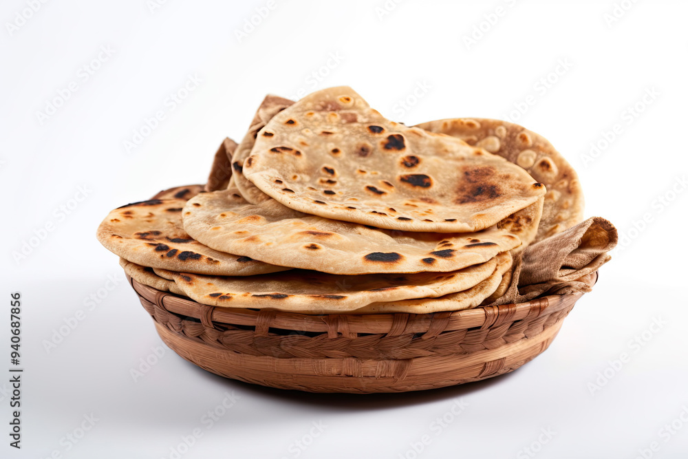 Traditional Indian Chapati (Roti): A Soft and Nutritious Flatbread Made ...