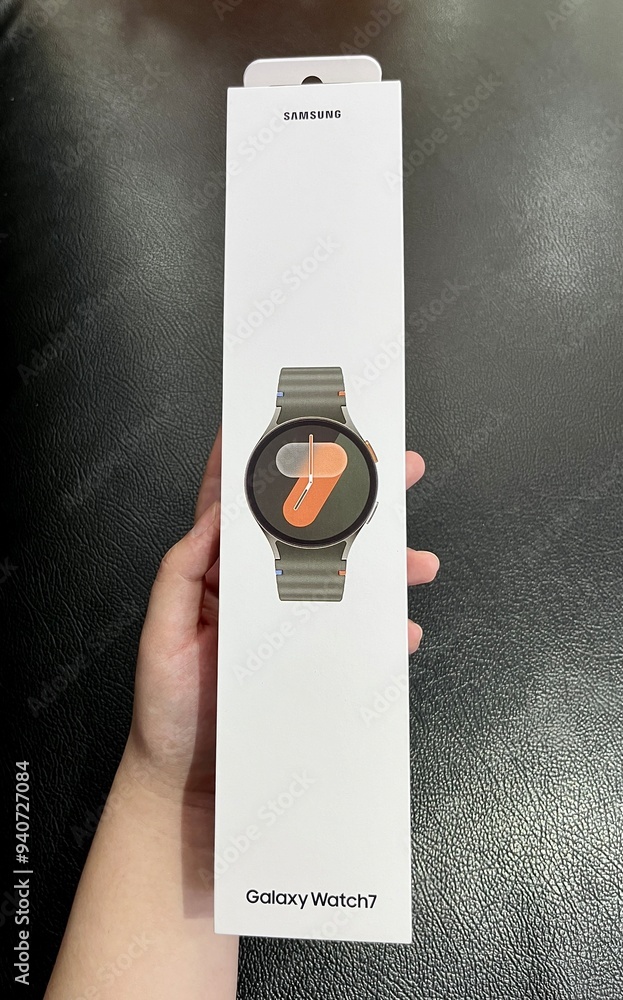 Jakarta, Indonesia - August 26th, 2024 - Hand holding Samsung galaxy ...