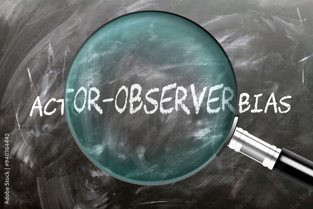 Actor-Observer Bias - learn, study and inspect it. Taking a closer look ...