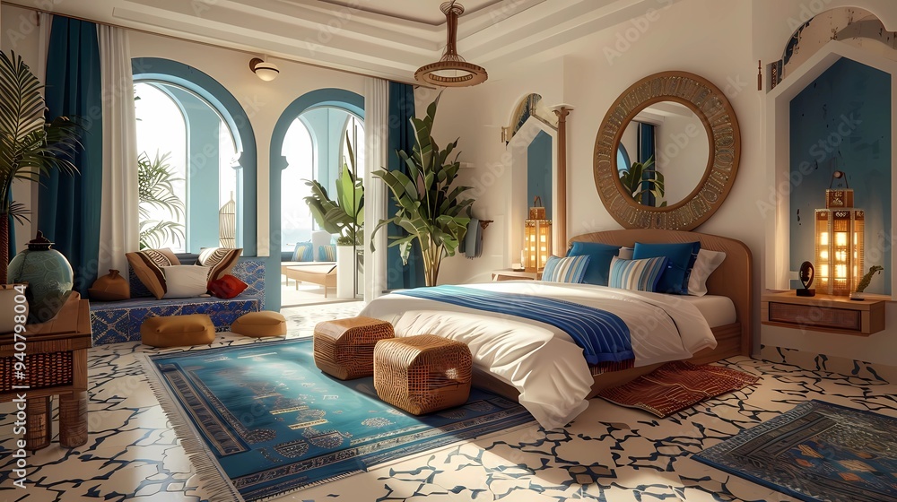 An interior design, atmospheric art deco, ultra-realistic architecture ...