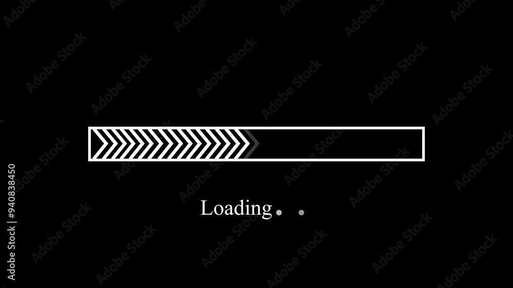 The Loading Bar Progress Circle Panel Loading Bar Progress Animation In Multicolored Loading Bar