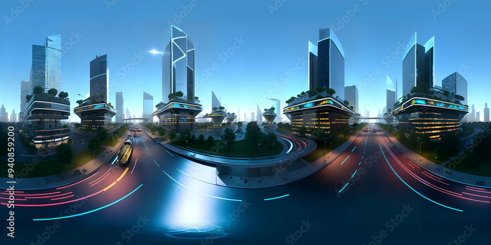 Full 360 degrees seamless spherical panorama HDRI equirectangular ...