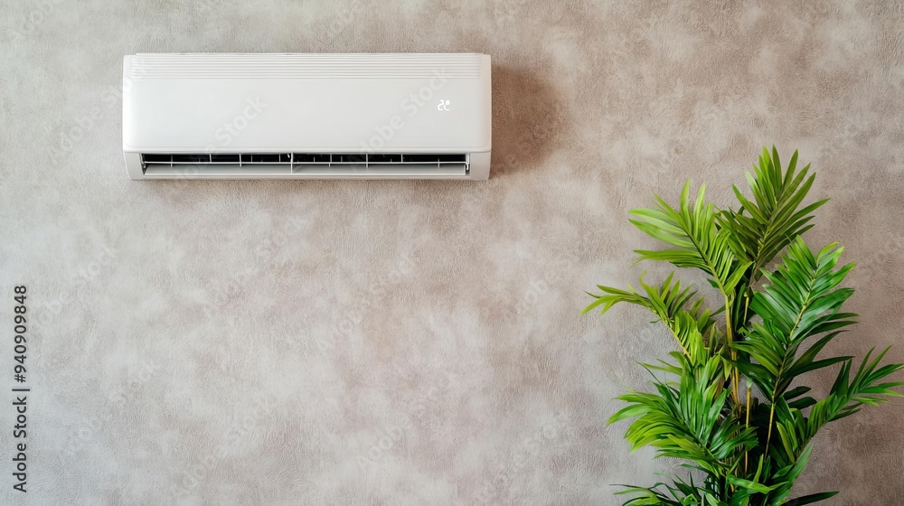 Air conditioner with energy-efficient operation in a sustainable home ...
