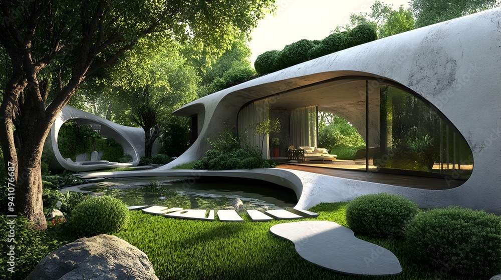 Avant Garde Architectural Design of a Modular Sustainable Building with ...