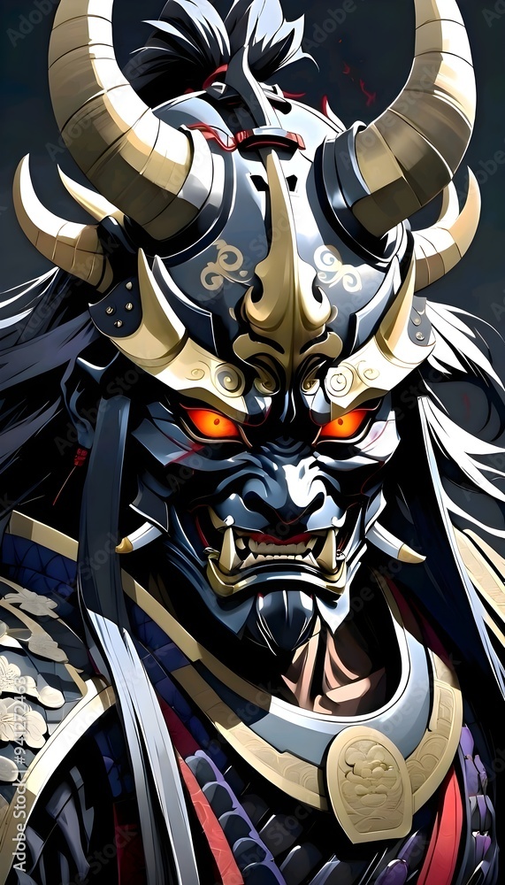 ภาพประกอบสต็อก onimusha, japanese ghost, japanese legend, japanese ...