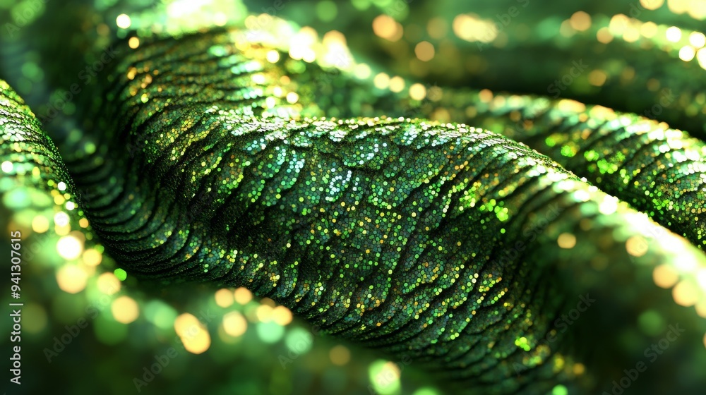 Snakeskin background with scale texture. Abstract banner with snake ...
