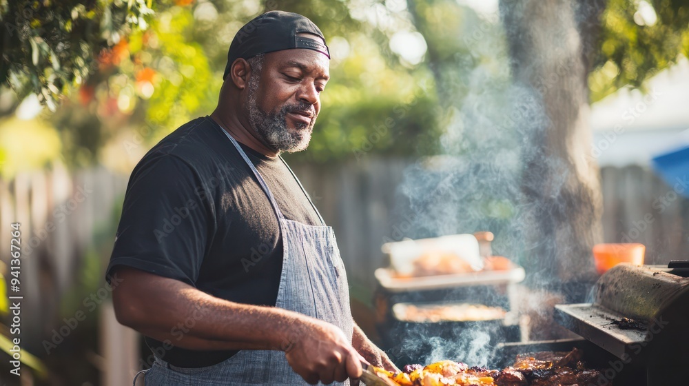 Community gathers for a neighborhood BBQ, where the smoker is the ...