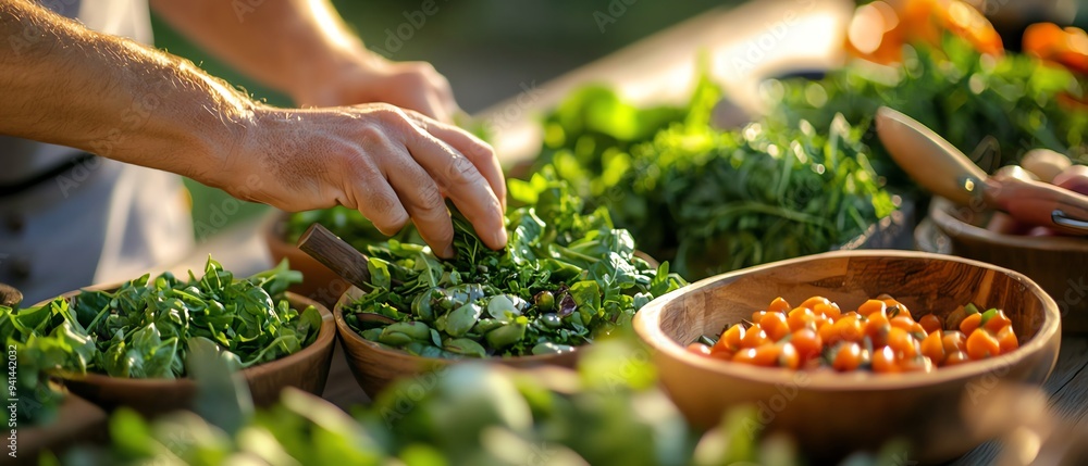 Cultural food exchange, diverse group, healthy dishes, respectful ...