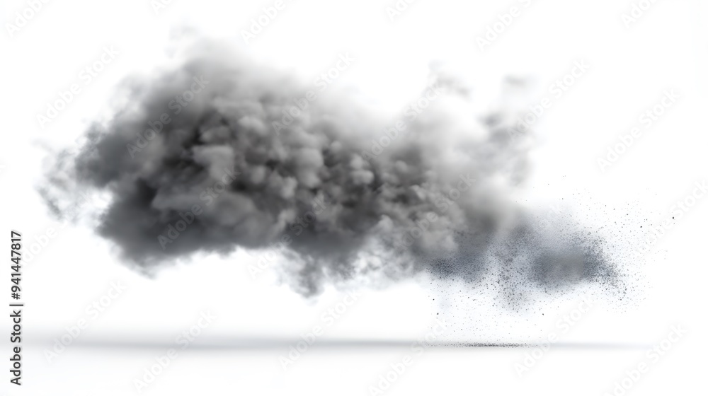 CG Floating Cloud of Dust Particles: A diffuse cloud of tiny CG dust ...