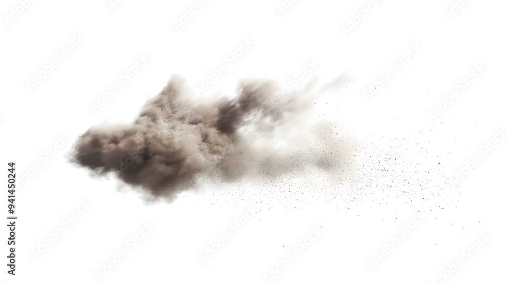 CG Floating Cloud of Dust Particles: A diffuse cloud of tiny CG dust ...