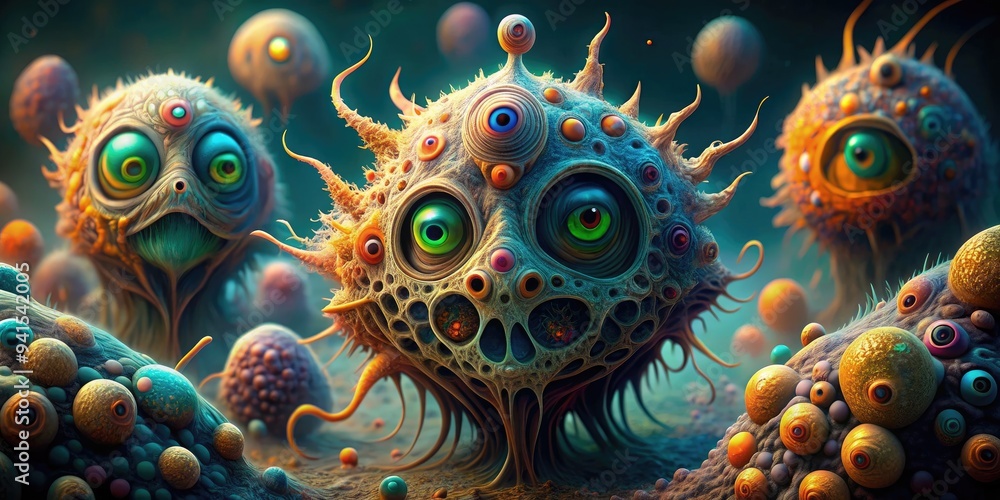 Biomorphic Horrors: Germ-based entities with bizarre and unsettling ...