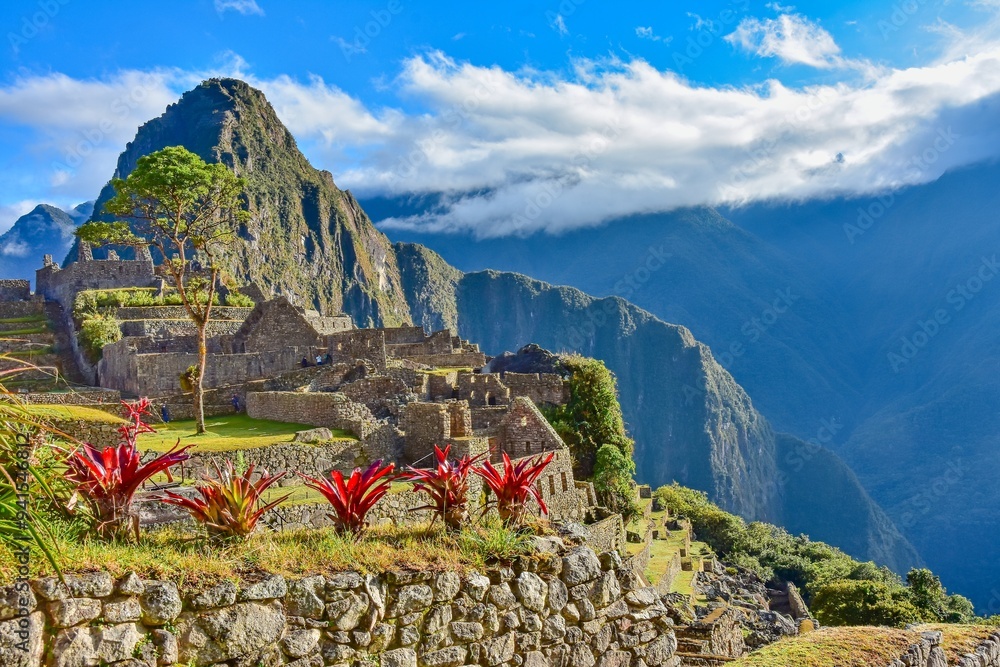 Poster One of the most beautiful photos of Machu Picchu, Peru – Wall ...