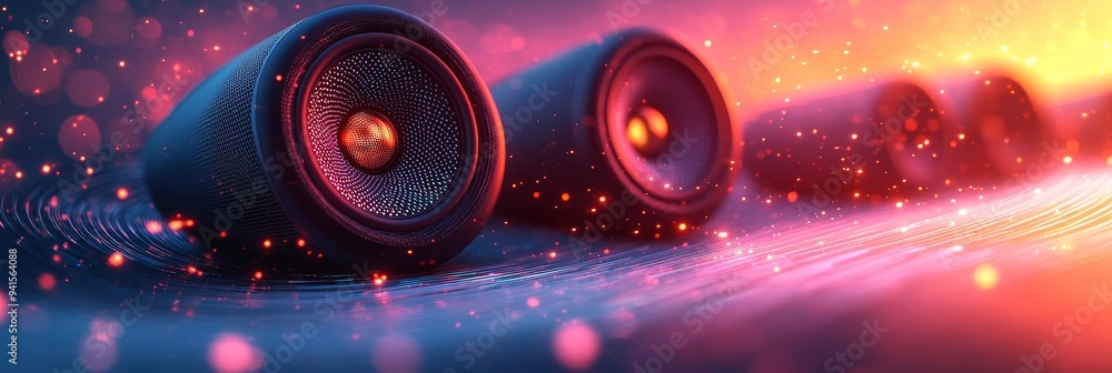 Design of stereo speakers for music and sound surround home cinema ...