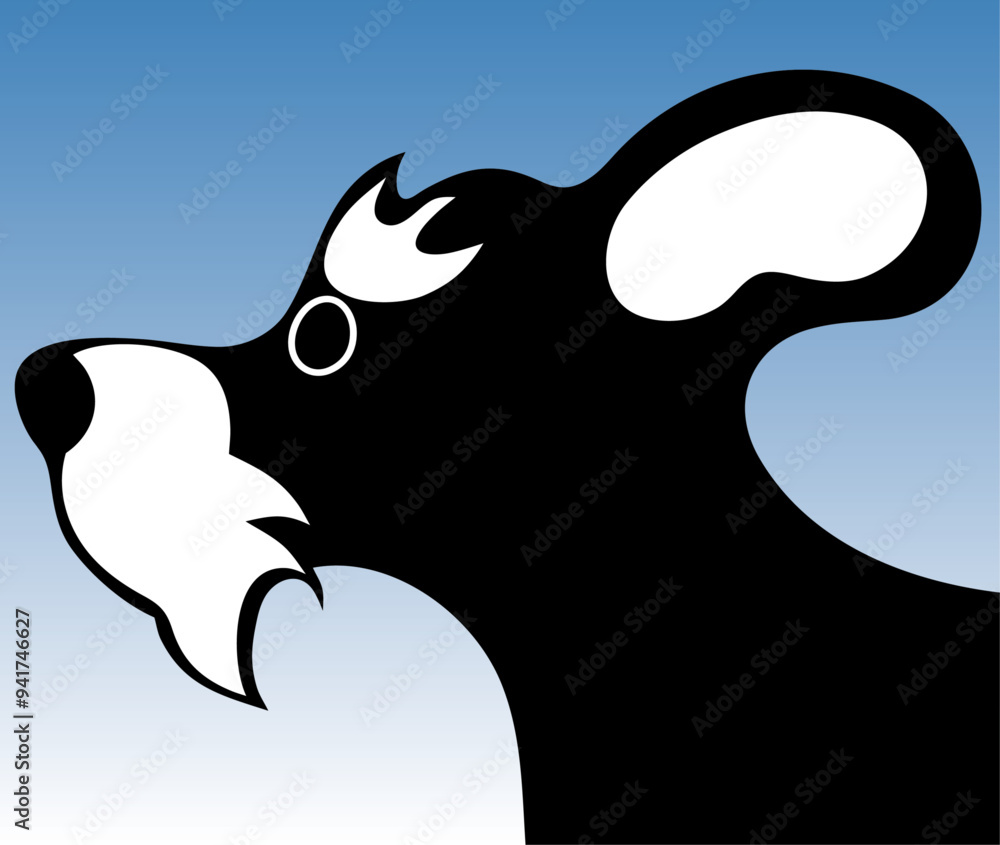 Wind in the hair. Hand drawn our little dog Benny riding in the car ...