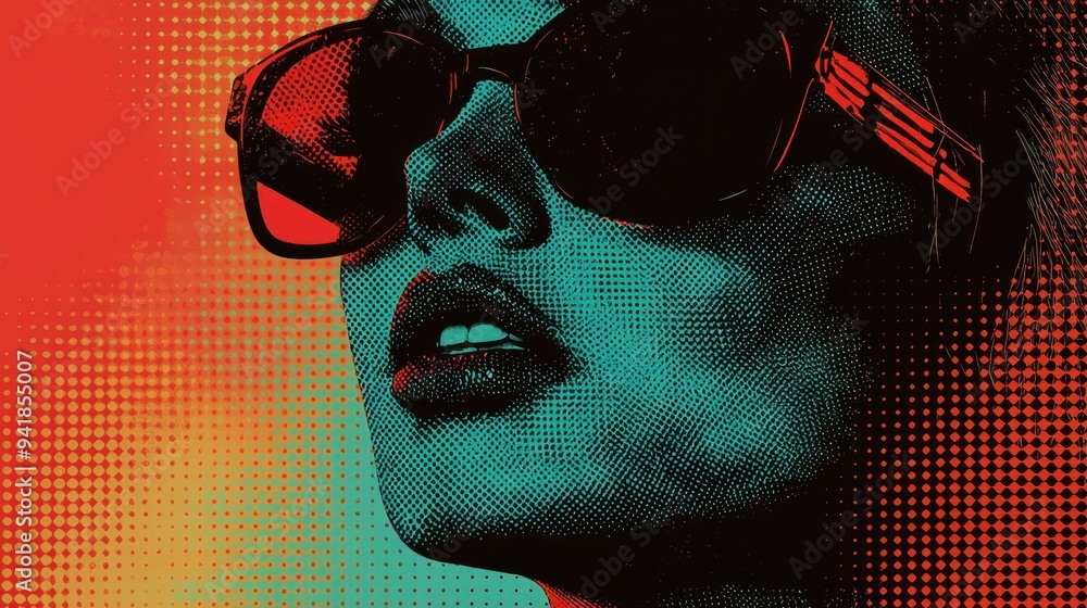 Retro Color Halftone Effect Actions for Photoshop - Vintage Filter ...