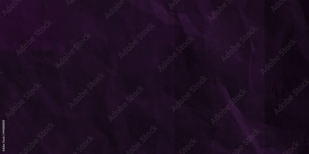 Purple crumpled paper texture in low light background. Silk cloth ...