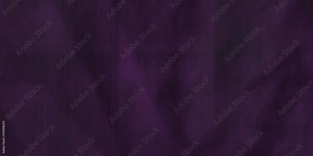 Purple crumpled paper texture in low light background. Silk cloth ...