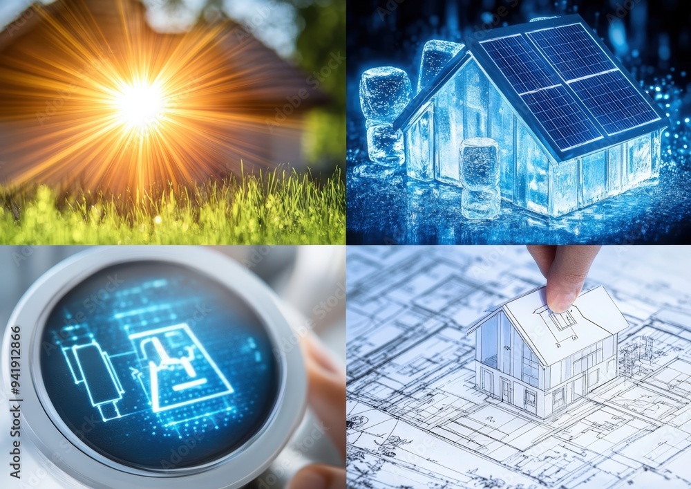 Solar panels, smart meters, and 3D printed houses are examples of green ...